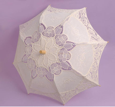 Lace Sun Umbrella Multiple Colors