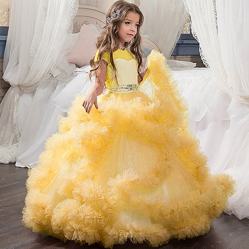 Fancy Puffy Dresses for Girls - Elegant & Stylish