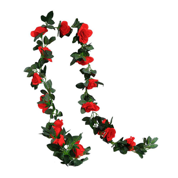 Rose Vine Floral Garland 5 Colors